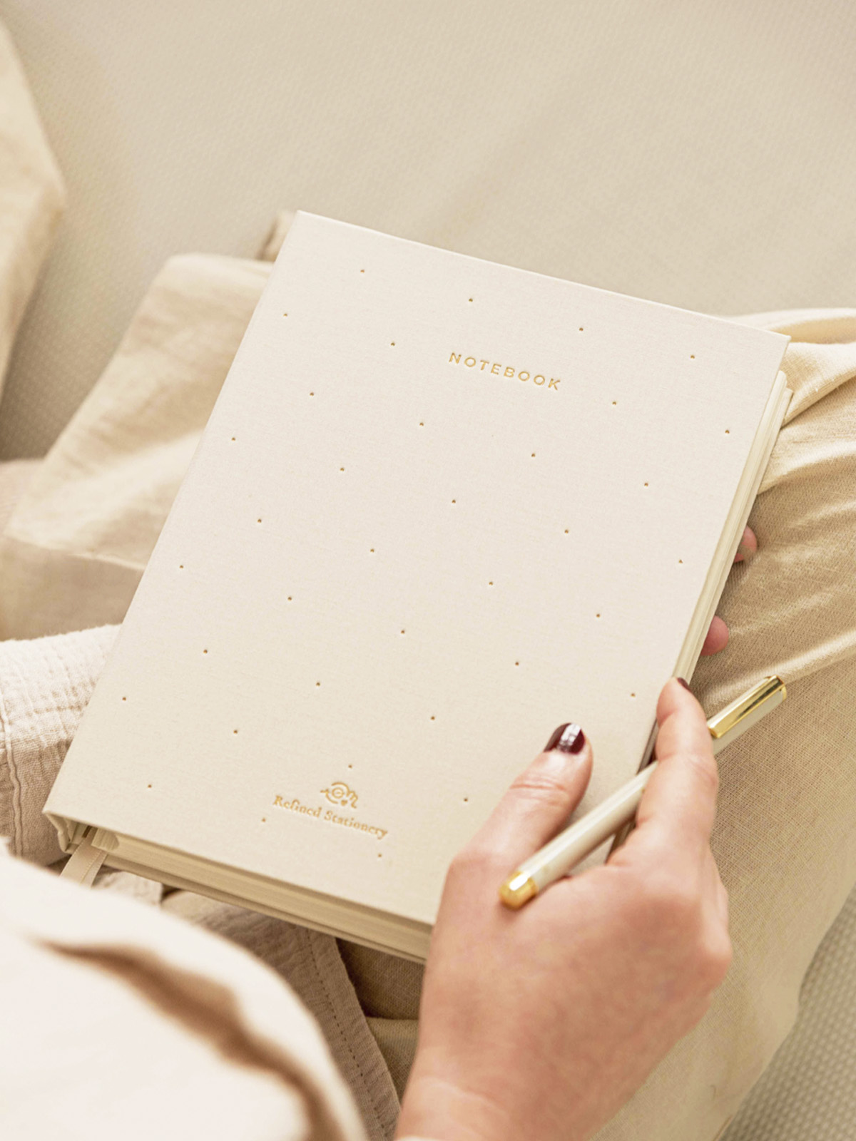 Cuaderno Entelado A5 Arena